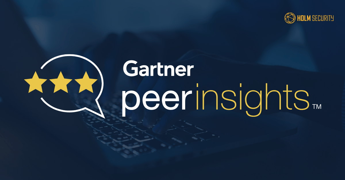 Gartner Peer Insights' Voice of the Customer vulnerability assessment