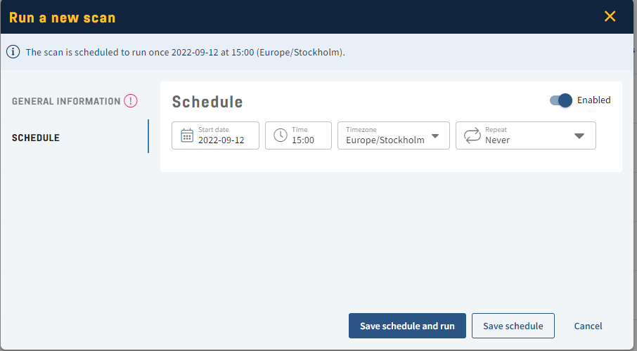 How do I scan my cloud environment?